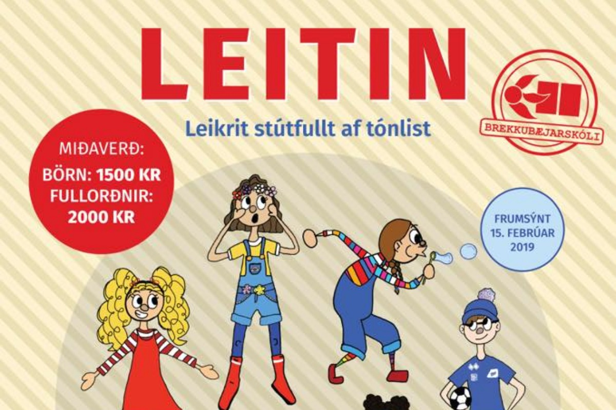 LEITIN - leikrit stútfullt af tónlist | Akraneskaupstaður